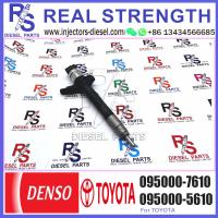 China New Diesel Common Rail Injector 095000-6110 095000-6900 095000-7600 095000-7610 23670-09200 236700R060 For TOYOTA 2AD-FH for sale