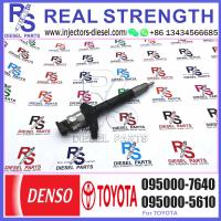 China New Genuine Diesel Fuel Injector 23670-0R170 23670-0R120 23670-0R070 23670-0R020 23670-09140 0950007640 095000-7640 for sale