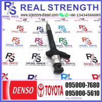 China New Diesel Fuel Injector Nozzle 23670-0R180 Common Rail Injector 095000-7680 for sale
