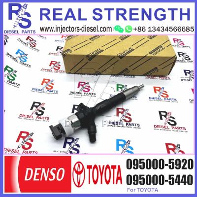 China Common Rail Injector 23670-30110 095000-6180 095000-5920 for Diesel Engine 1KD-FTV for sale