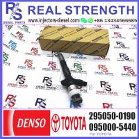 China Diesel Common Rail Injector 23670-0L110 23670-0L100 23670-30420 295050-0530 295050-0190 For Toyota Hilux 3.0L D4D 1KD 2K for sale