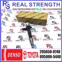 China 295050-0520 294050-0521 295050-0620 295050-0460 Diesel Engine Parts Toyota DENSO injector 295050-0740 for sale