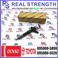 China 1KD-FTV Common Rail Fuel Nozzle Injector 095000-6180 095000-5890 For TOYOTA 23670-30080 for sale
