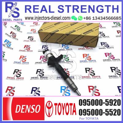 China Common Rail Injector 23670-30110 095000-6180 095000-5920 for Diesel Engine 1KD-FTV for sale