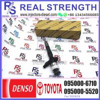 China 23670-39265 23670-30290 23670-39165 Genuine diesel fuel injector 095000-7810 0950007810 095000-7820 095000-7010 095000-6 for sale