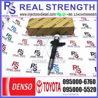 China Common Rail Fuel Injector 23670-30140 095000-6760 for 1KD/2KD-FTV for sale