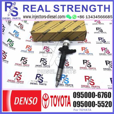 China Common Rail Fuel Injector 23670-30140 095000-6760 for 1KD/2KD-FTV for sale
