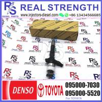 China Hot sale Fuel Injector 23670-39145 Common Rail Injetor 095000-7040 095000-7030 for TOYOTA VIGO 1KD 2KD for sale