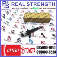 China common rail injector 23670-39145 095000-7040 injector for TOYOTA 2KD-FTV, D-4D, TRH2 injector nozzle 23670-39145 095000- for sale