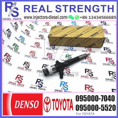 China common rail injector 23670-39145 095000-7040 injector for TOYOTA 2KD-FTV, D-4D, TRH2 injector nozzle 23670-39145 095000- for sale