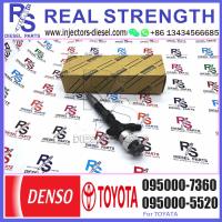 China Den-so Original Common Rail Fuel Injector 095000-6870 095000-7360 For TOYO-TA 1KD-FTV 236770-39155 for sale