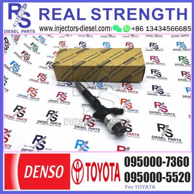 China Den-so Original Common Rail Fuel Injector 095000-6870 095000-7360 For TOYO-TA 1KD-FTV 236770-39155 for sale