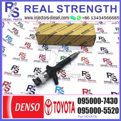 China For Toyo-ta Hiase / Hu X 2KD-FTV Common rail Injector 23670-39245 095000-7430 for sale