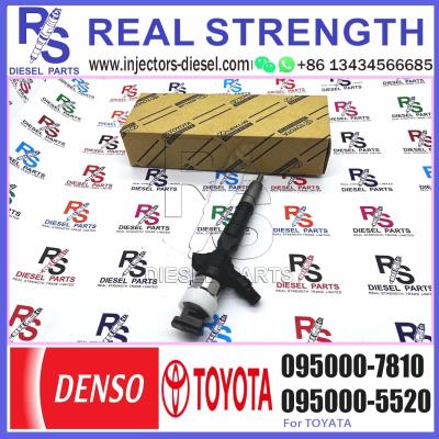 China Diesel fuel Common Rail Injector Assembly 23670-30120 095000-7810 For Toyota Dyna for sale