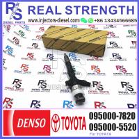 China Diesel auto engine systems Fuel Diesel Injector 23670-39265 095000-7820 For Toyo-ta 1KD-FTV 095000-7820 23670-39265 for sale
