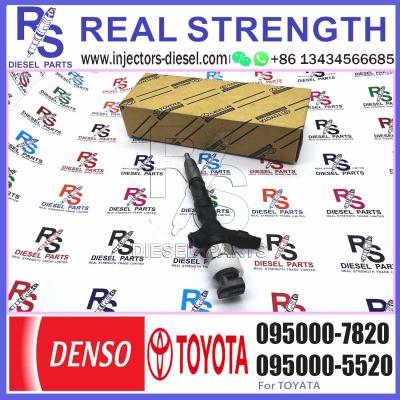 China Diesel auto engine systems Fuel Diesel Injector 23670-39265 095000-7820 For Toyo-ta 1KD-FTV 095000-7820 23670-39265 for sale