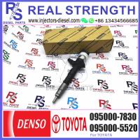 China Diesel Common Rail Fuel Injector nozzle 23670-30330 2367030330 0950007830 095000-7830 For DENSO TOYOTA 1KD-FTV D4D TURBO for sale