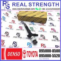 China Common Rail Fuel Injector 23670-30280 095000-8500 For D-enso Hilux Hiace Land Cruiser T-OYOTA VIGO 1KD 2KD for sale