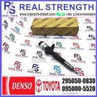 China New Diesel Fuel Injector 295050-0830 For Toyota Dyna 1KD-FTV 23670-39395 23670-30390 for sale
