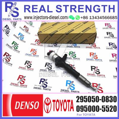 China New Diesel Fuel Injector 295050-0830 For Toyota Dyna 1KD-FTV 23670-39395 23670-30390 for sale