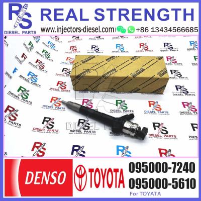 China Common rail diesel injector 23670-0R120 095000-7240 095000-7241 095000-7242 095000-7243 for Toyota Avensis / Verso 2.2 d for sale
