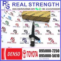 China New Injector 0950007250 095000-7250 23670-0R160 23670-0R110 Diesel Injector DCRI107610 7250 for Toyota Avensis 2.2 D 2AD for sale