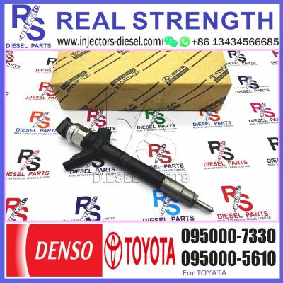 China 1AD-FTV 095000-7330 common rail injector 095000 7330 diesel nozzle injector 0950007330 for Toyota RAV4 2.0 D for sale