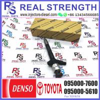 China injector nozzle 23670-0R160 095000-7600 injector for Toyota 2AD-FTV Avensis common rail injector 23670-0R160 095000-7600 for sale