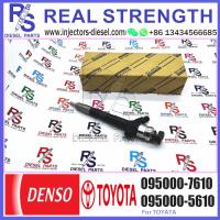 China New Diesel Common Rail Injector 095000-6110 095000-6900 095000-7600 095000-7610 23670-09200 236700R060 For TOYOTA 2AD-FH for sale