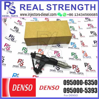 China High Quality New Diesel Common Rail Fuel Injector 095000-6350 For KOBELCO SK200-8/HINO J05E for sale