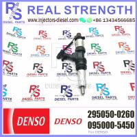 China 295050-0260,ME306476,9729505-026 original new common rail fuel injector 295050-0260 for 6M60 EURO 5 ME306476 for sale