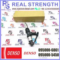 China denso 095000-6861 car engine parts injector 095000-6861 , denso 095000-6860 diesel injector rail for sale