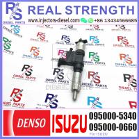 China common rail fuel injector 095000-5340 for Isuzu 4HK1 6HK1 diesel engine for sale
