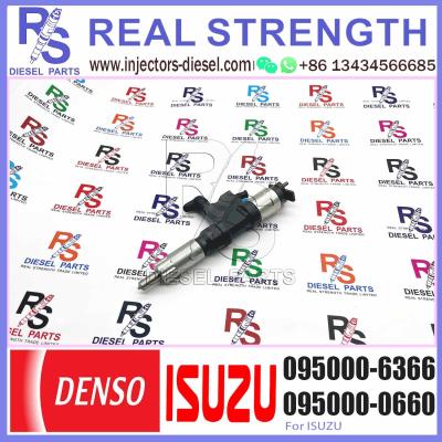 China Diesel Common Rail Fuel Injector Assy 095000-6363 095000-6366 for ISUZU 6HK1 FORWARD 4HK1 N SERIES for sale