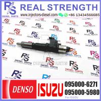 China New Diesel fuel common rail injector 095000-6271 095000-6272 8-97610254-1 8-97610254-2 8-97610254-4 For ISUZU GIGA 6UZ1 for sale