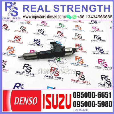 China Common Rail Fuel Injector Assembly 095000-6650 8980305500 8980305504 095000-6651 for 6WF1 For ISUZU for sale