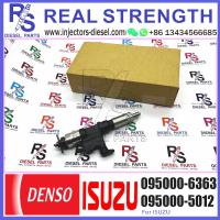 China Diesel Common Rail Fuel Injector Assy 095000-6363 095000-6366 for ISUZU 6HK1 FORWARD 4HK1 N SERIES for sale