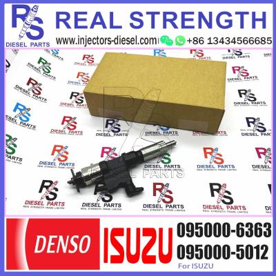 China Diesel Common Rail Fuel Injector Assy 095000-6363 095000-6366 for ISUZU 6HK1 FORWARD 4HK1 N SERIES for sale
