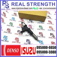 China common Rail Diesel Fuel Injector 8-98030550-4 8980305504 095000-6650 for 6WF1 Engine for sale