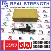 China diesel fuel injector nozzle 095000-6650 095000-6651 095000-6652 095000-6653 095000-6654 8-98030550-1 injector for ISUZU for sale