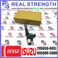 China Injector Engine 8-97622035-0 Common Rail Injector 6wg1 6wf1 Diesel Fuel Injection 295050-0451 for sale