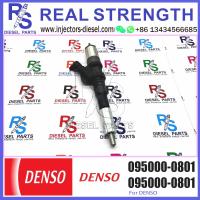 China Diesel Fuel Common Rail Injector 095000-1211 6156-11-3300 095000-1210 095000-0800 095000-0801 for Komat-su PC400-7 PC450 for sale