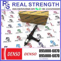 China High Quality Diesel Common Rail Injector 095000-6070 For KOMATSU PC350-7 PC400-7 Injector 6251-11-3100 for sale