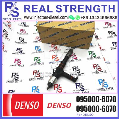 China High Quality Diesel Common Rail Injector 095000-6070 For KOMATSU PC350-7 PC400-7 Injector 6251-11-3100 for sale
