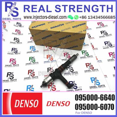 China Diesel Nozzle Fuel Injector 095000-6640 6251-11-3200 6251-11-3201for KOMATSU SAA6D125E-5C/5D Engine for sale