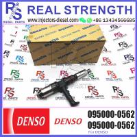 China 6218-11-3101 6218113101 Common Rail Fuel Injector 095000-0562 0950000562 For PC600-8 PC600-7 PC600-6 6D140E 6D140 Engine for sale