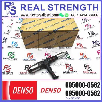 China 6218-11-3101 6218113101 Common Rail Fuel Injector 095000-0562 0950000562 For PC600-8 PC600-7 PC600-6 6D140E 6D140 Engine for sale