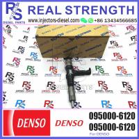 China High quality new PC650-8 Diesel Engine 6D140 Common Rail Fuel Injector 095000-6120 for sale