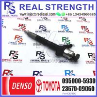 China common rail injector 095000-5930 for toyota truck diesel pump injector 23670-09060 for toyota high pressure engine for sale