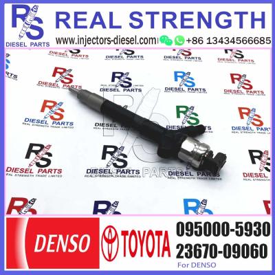 China common rail injector 095000-5930 for toyota truck diesel pump injector 23670-09060 for toyota high pressure engine for sale